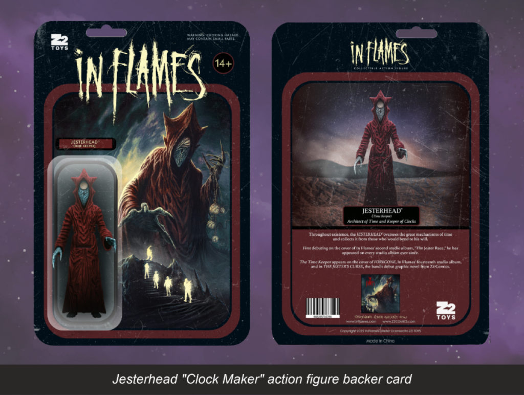 In Flames and Z2 Comics to Release IN FLAMES: THE JESTER'S CURSE ...