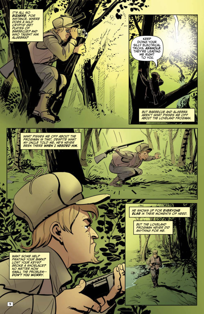 Meet the Loveland Frogman in Preview of PROJECT: CRYPTID #3, Now Available from AHOY Comics ...