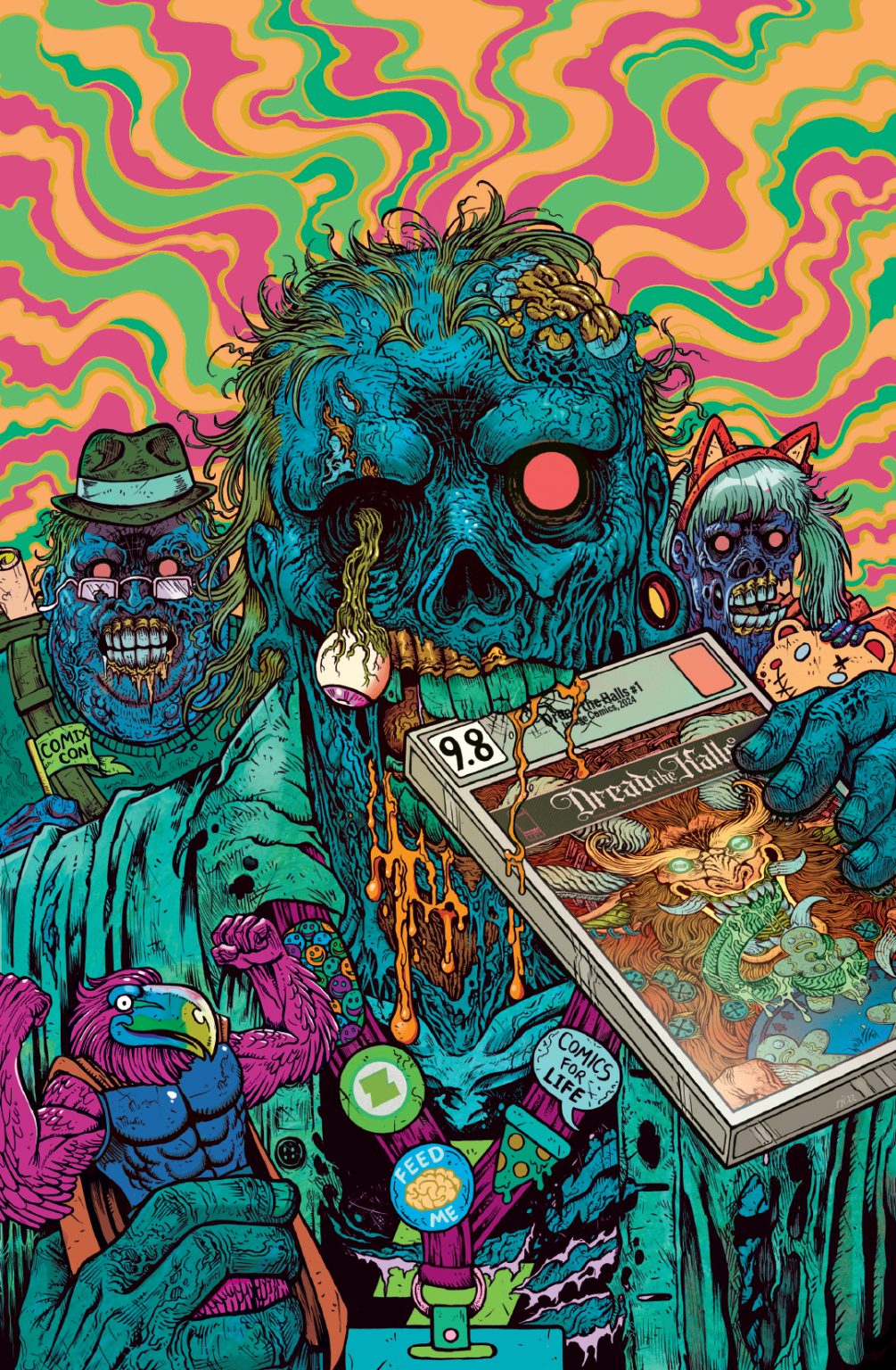 Exclusive Preview Pages from DREAD THE HALL H, a Comic Convention ...